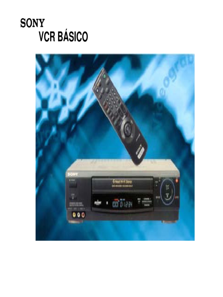 Formato VHS | PDF | Modulación de frecuencia | Vídeo