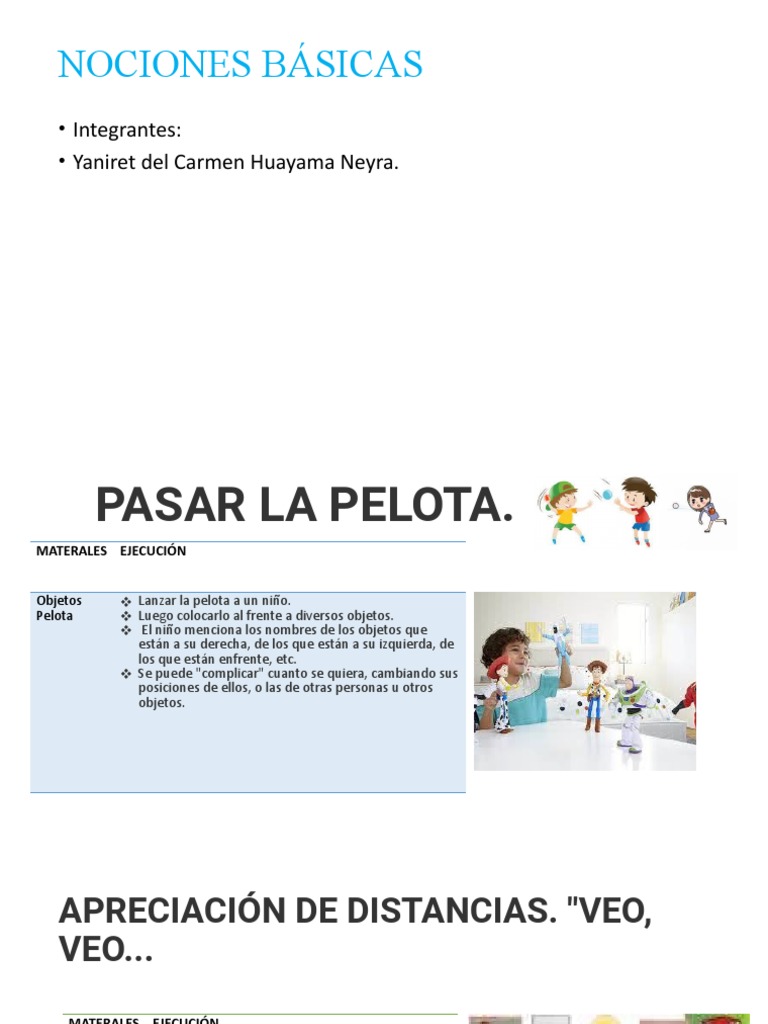 Nociones Básicas | PDF