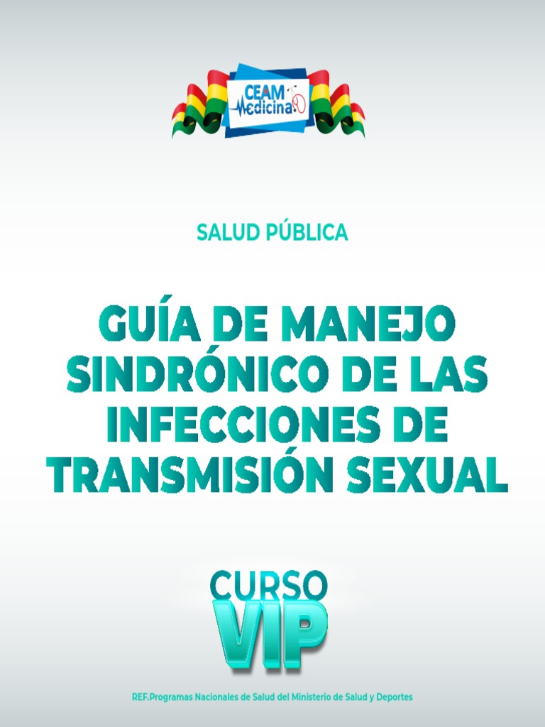 Guia Manejo Sindromico de Las ITS | PDF | Reproducción humana | Trastornos genitales masculinos