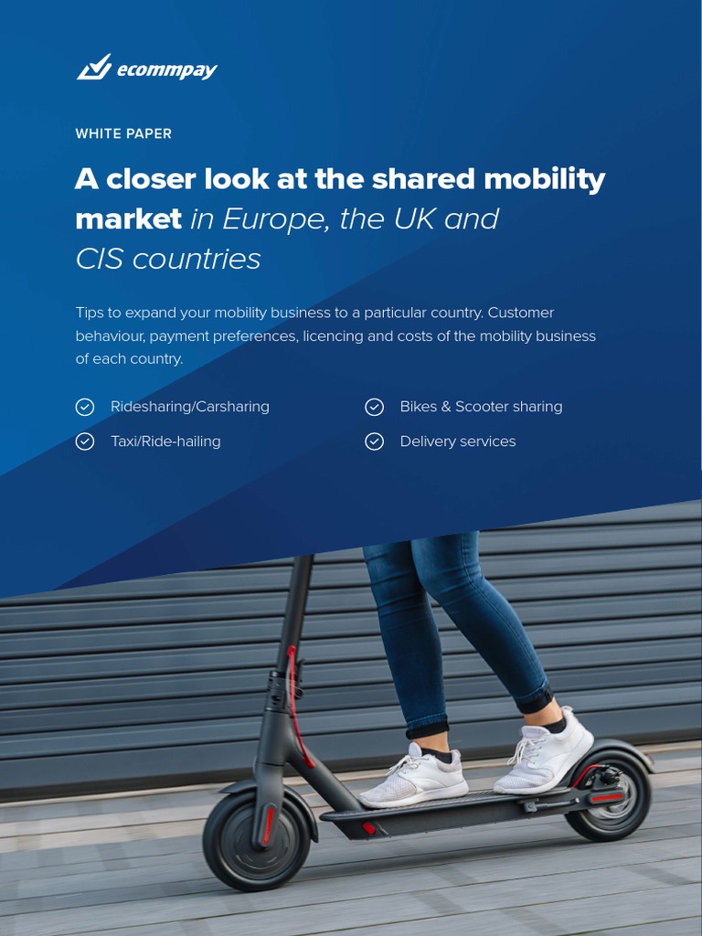 Mobility White Paper ECOMMPAY | Download Free PDF | Public Transport ...