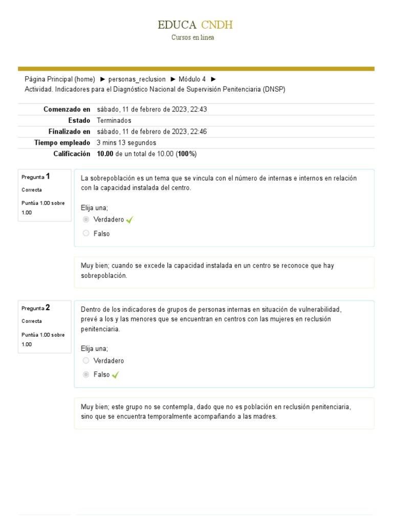 Actividad. Indicadores para El Diagnóstico Nacional de Supervisión ...