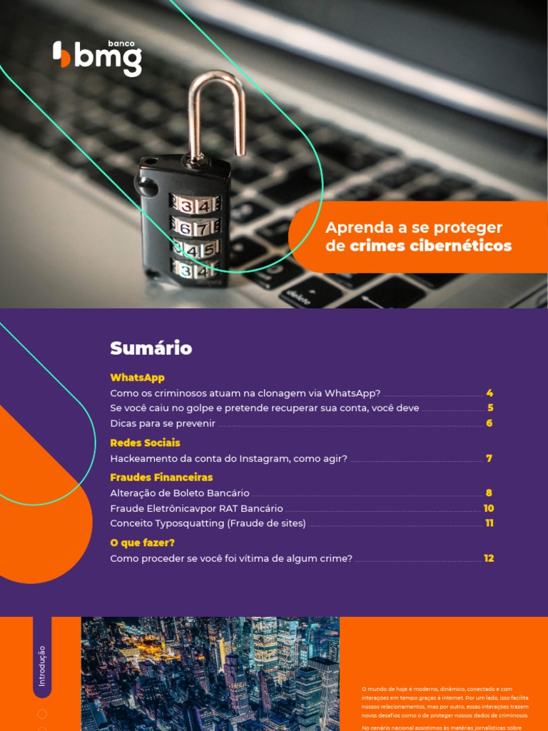 Cartilha BMG | PDF | Phishing | Internet