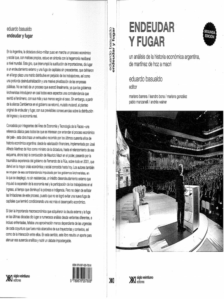 Endeudar y Fugar - Eduardo Basualdo | PDF
