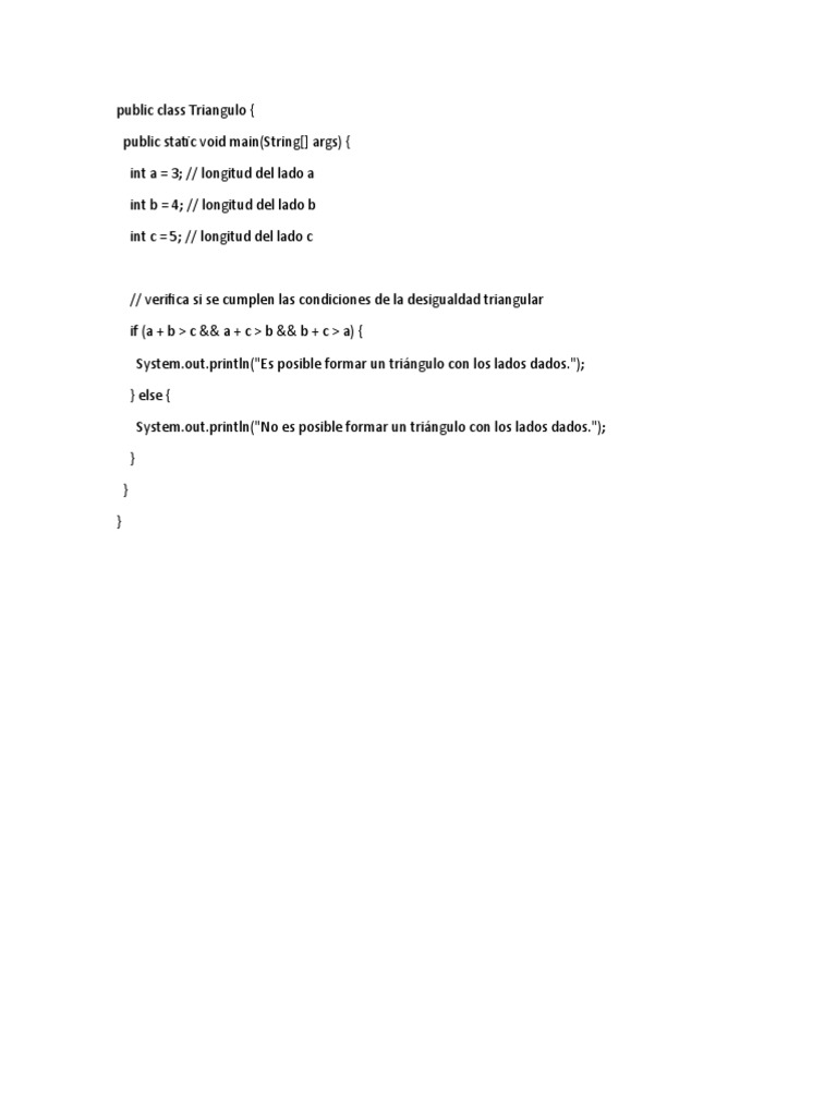 Semana 7 | PDF | Triángulo | Java (lenguaje de programación)