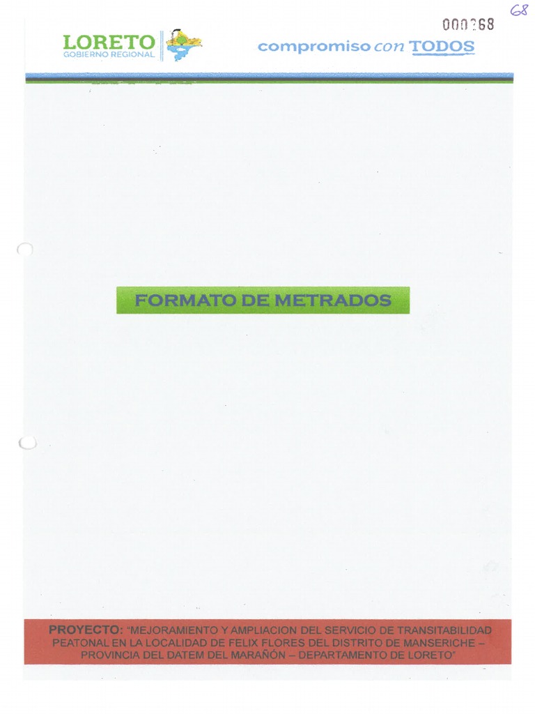 Seccion 2.5. Metrados CA Felix Flores | PDF