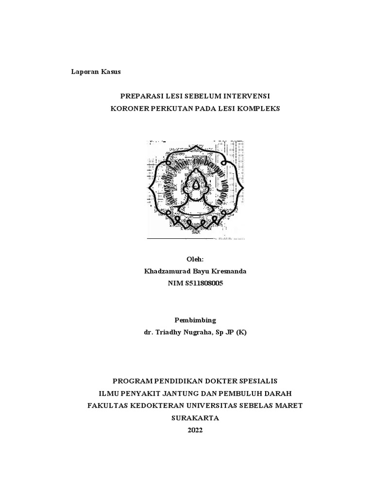 Khadzamurad Laporan Kasus Preparasi Lesi Final | PDF | Sains & Matematika