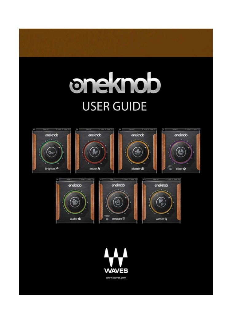OneKnob Series | PDF | Computing | Sound Technology