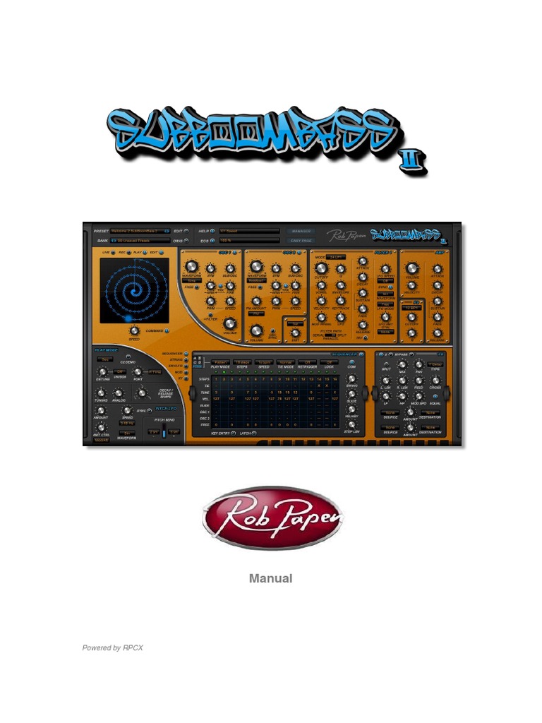 RP SubBoomBass2 Manual | PDF | Low Pass Filter | Distortion