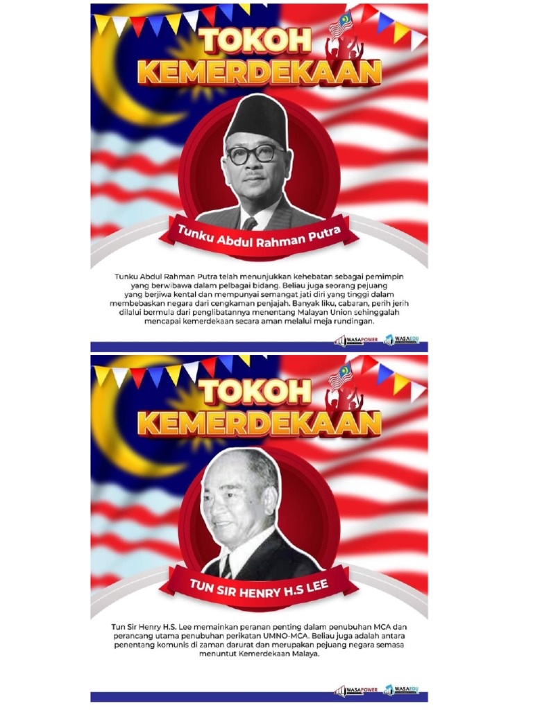 Tokoh Kemerdekaan | PDF