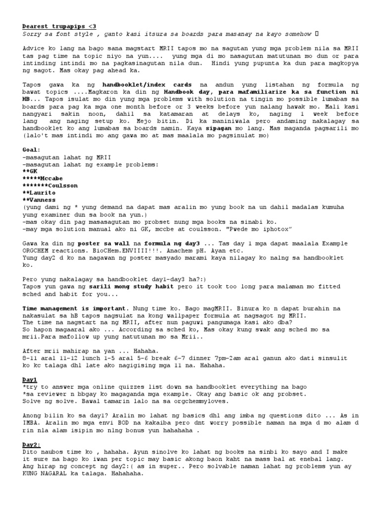Past Boards | PDF