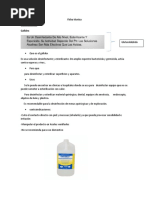 Ficha Técnica CIDEX OPA | PDF | Microbiología | Especialidades Medicas