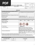 MSDS Cat Propan Bahasa Indonesia | PDF