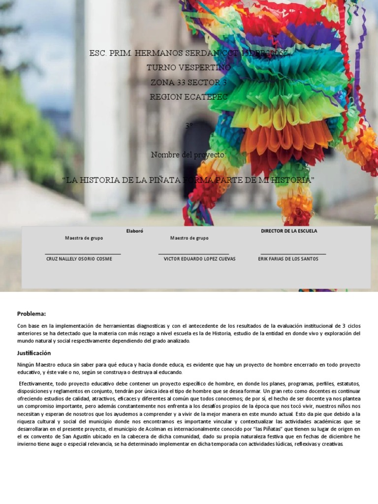 La Piñata | PDF | Residuos | Evaluación
