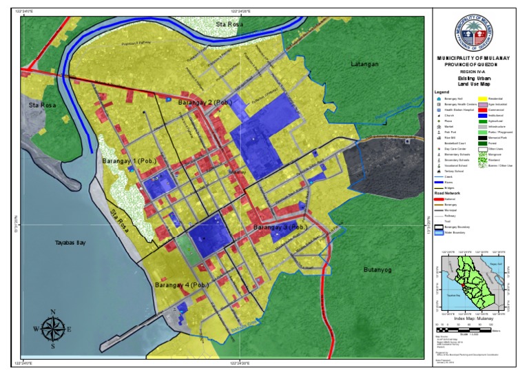 Mulanay GIS Barangay Land Use Poblacion | PDF