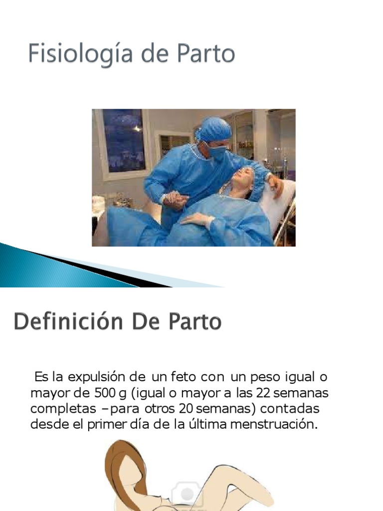 Fisiologia de Parto | PDF | Parto | Feto