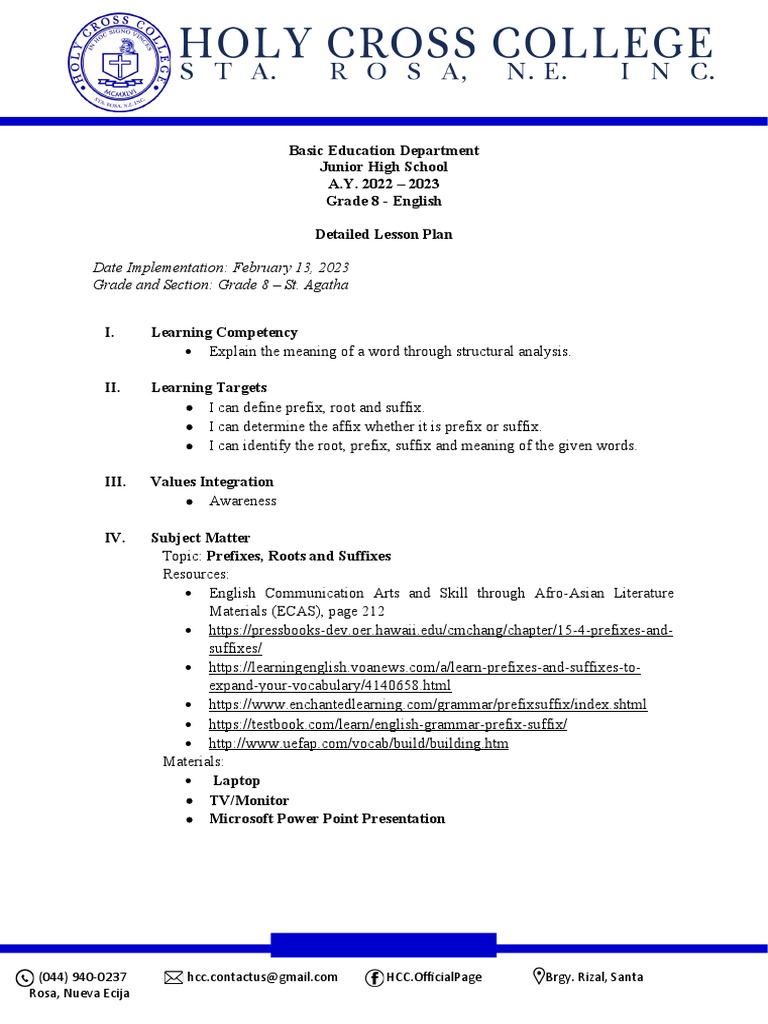 Structural Analysis of Words | PDF | Lord's Prayer | Word