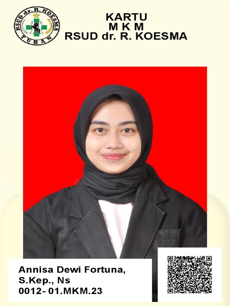 Annisa Dewi Fortuna, S.Kep., Ns ID Card | PDF