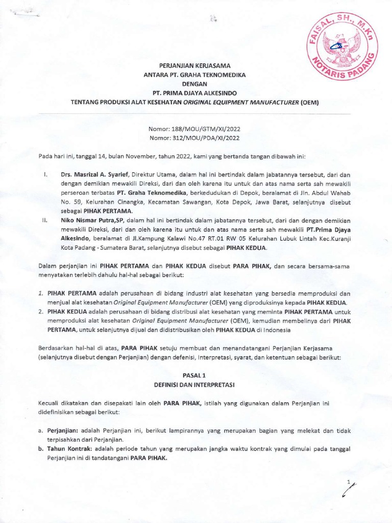 Form A.3 (LOA) | PDF