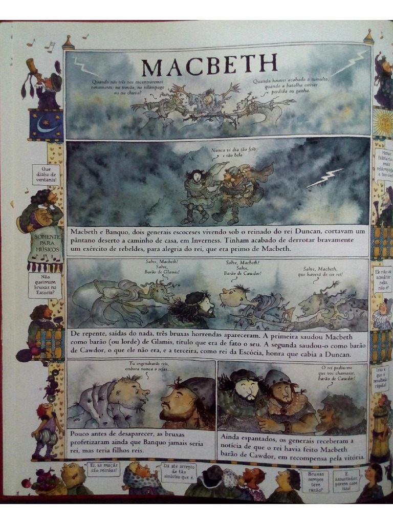 Macbeth - Quadrinhos - Editora Ática | PDF
