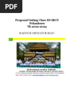 Contoh Proposal Outing Class | PDF