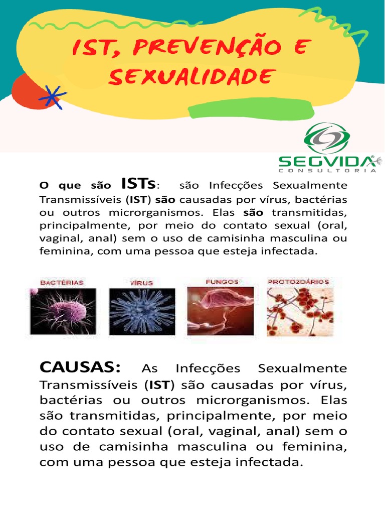Campanha - IST 2022 SEGVIDAREV01 | PDF | HIV/AIDS | Infecção