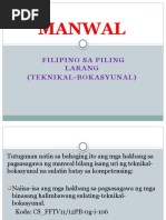 LESSON 4 - Manwal | PDF