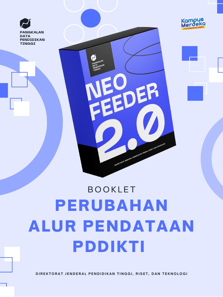 Booklet Perubahan Alur Pendataan PDDikti | PDF