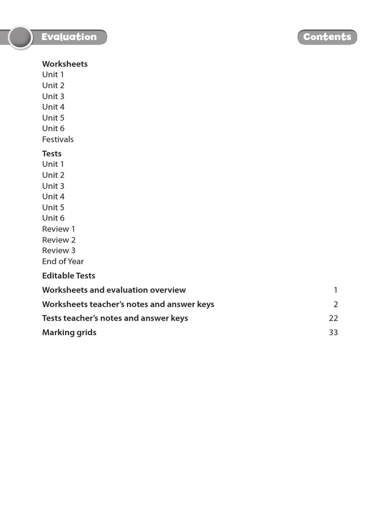 BI Starter Teacher Notes | PDF | Teachers | Toys