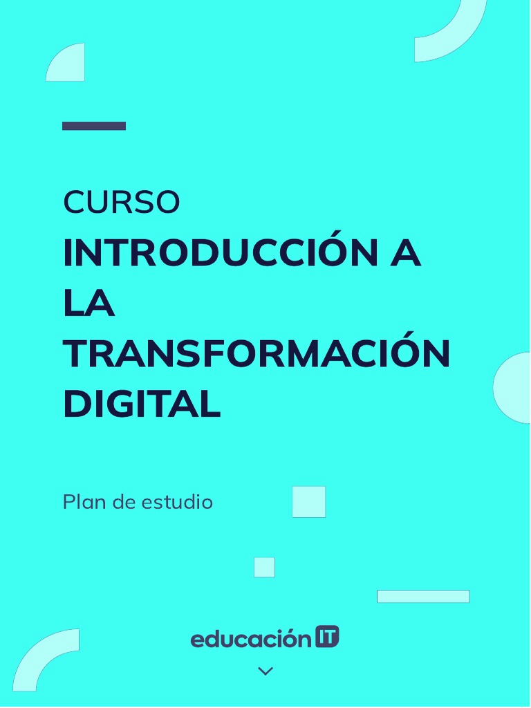 Curso de Transformacion Digital | PDF | Big Data | Liderazgo