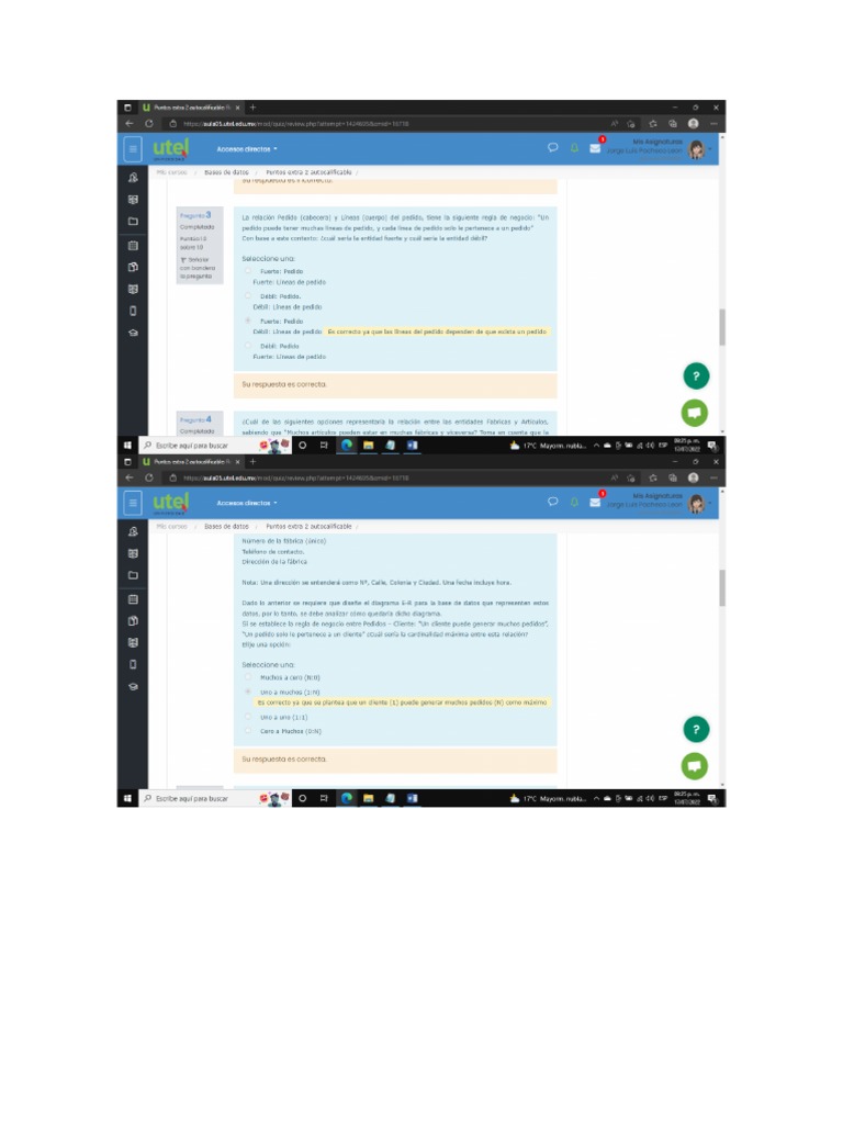 Autocalificables Semana2 | PDF