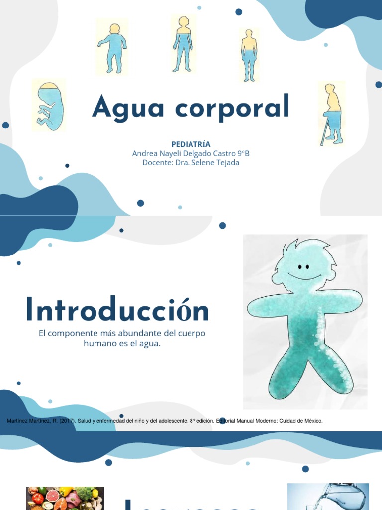 Agua Corporal | PDF | Agua | Especialidades Medicas