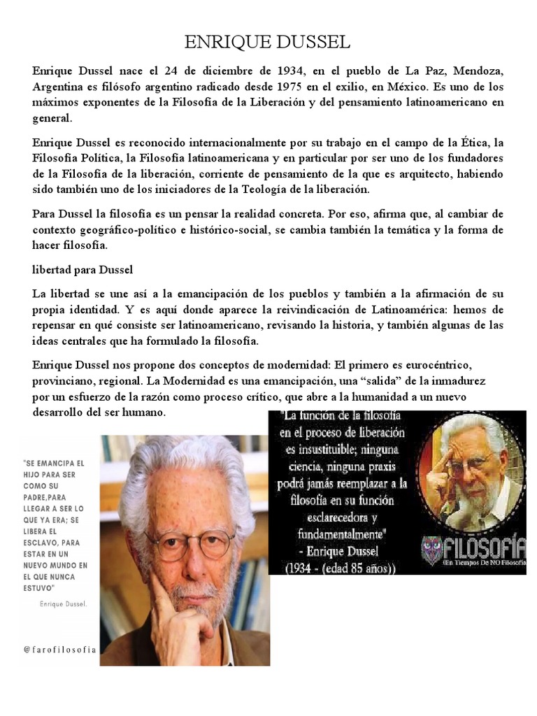 Enrique Dussel | PDF
