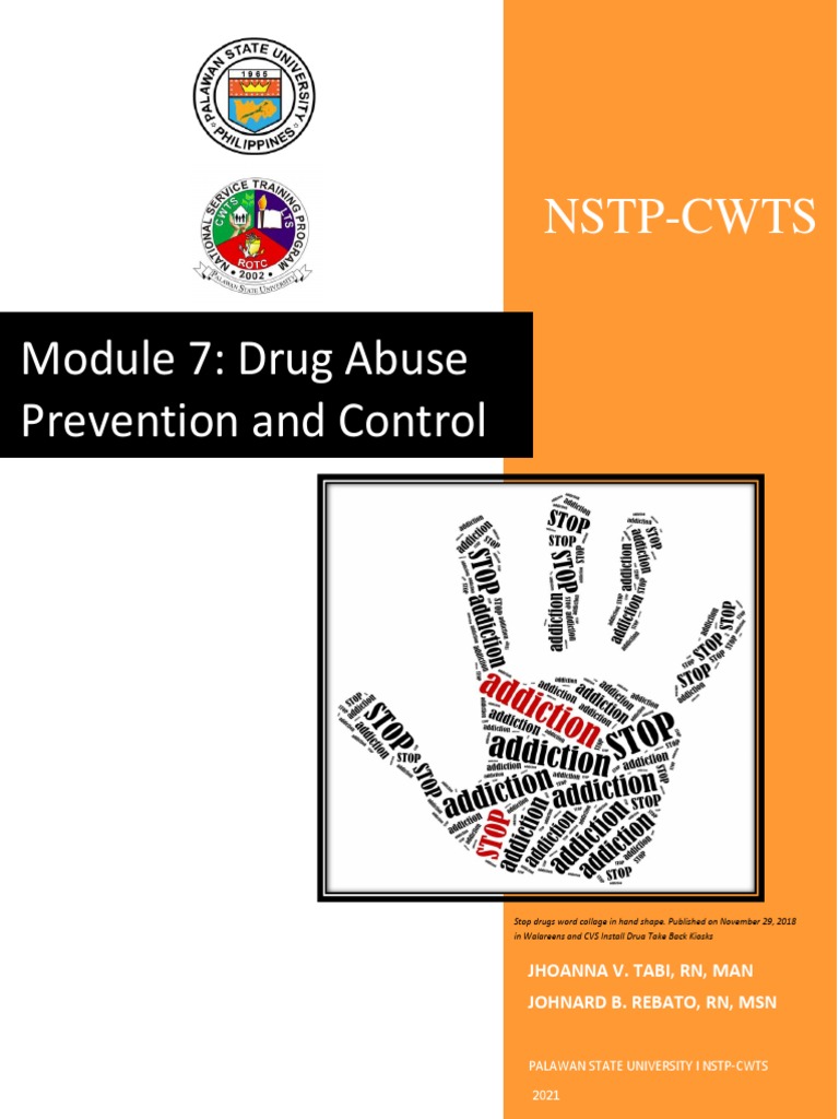 Module 6 Drug Abuse Prevention and Control | Download Free PDF ...