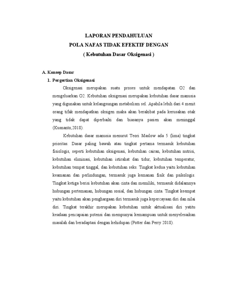 LP KDP Oksigenasi KDP | PDF