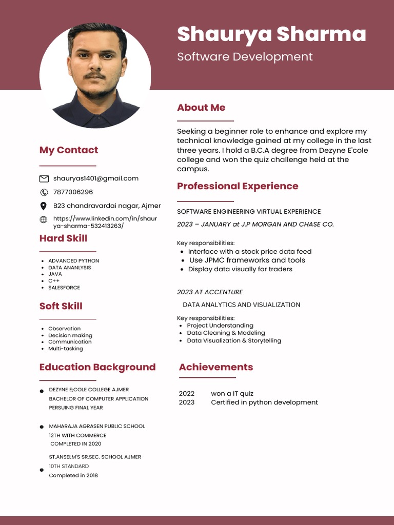 Shaurya Sharma | PDF