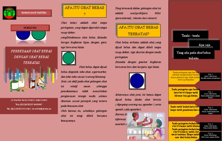 Ke2022-154 Leaflet Obat Bebas Dan Obat Bebas Terbatas | PDF