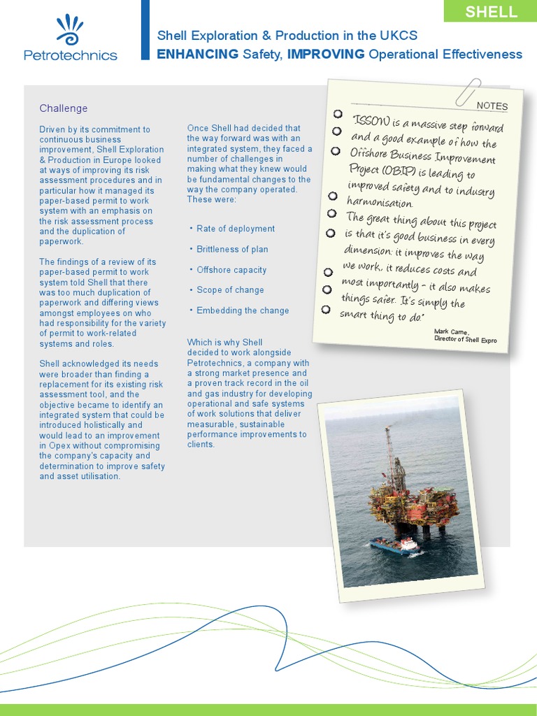 Shell Case Study | PDF