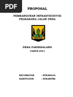 Proposal-Contoh Pengaspalan Jalan | PDF