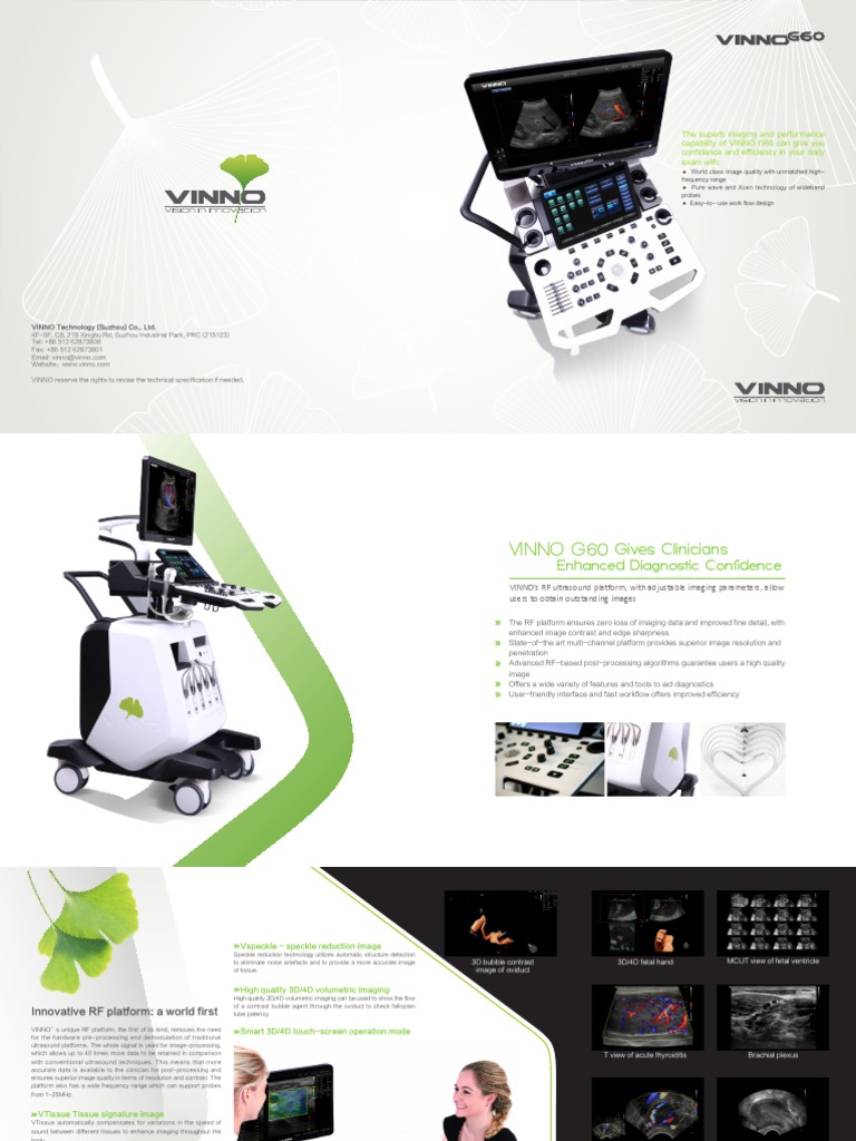 Vinno G 60 Ultrasound Machine | PDF | Ultrasound | Image Editing