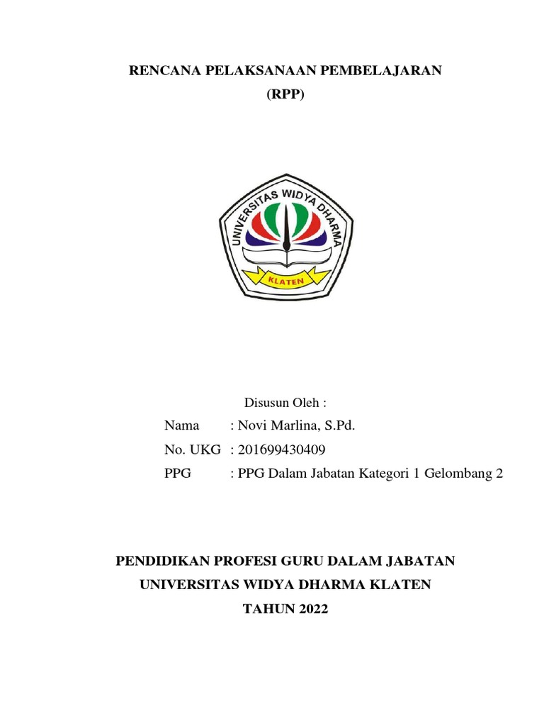 RPP Kesebangunan PBL | PDF | Karier & Perkembangan