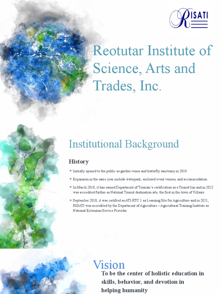 RISATI Presentation | PDF | Tourism