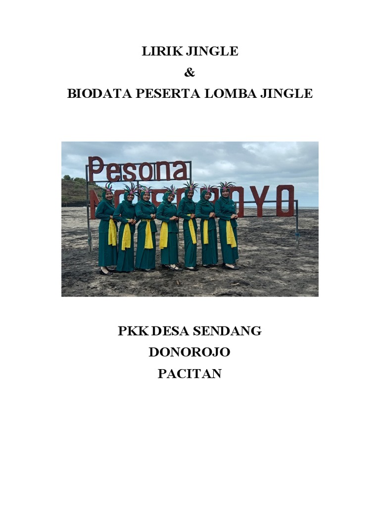 Lomba Jingle PKK Desa Sendang | PDF