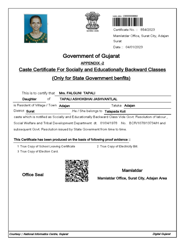 Government of Gujarat | PDF