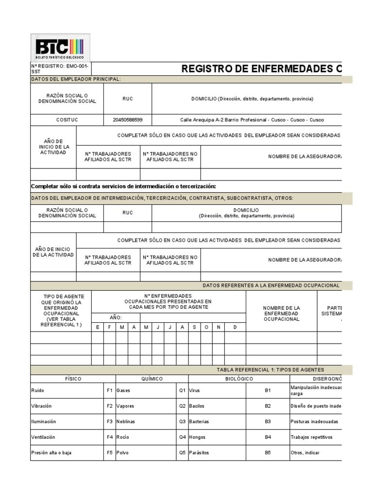 Registros EMO | PDF | Outsourcing