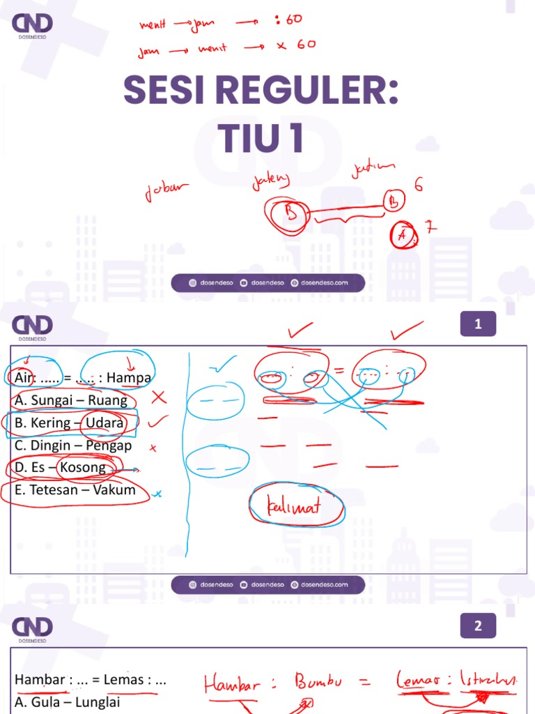 Coretan Reguler Tiu 1 | PDF