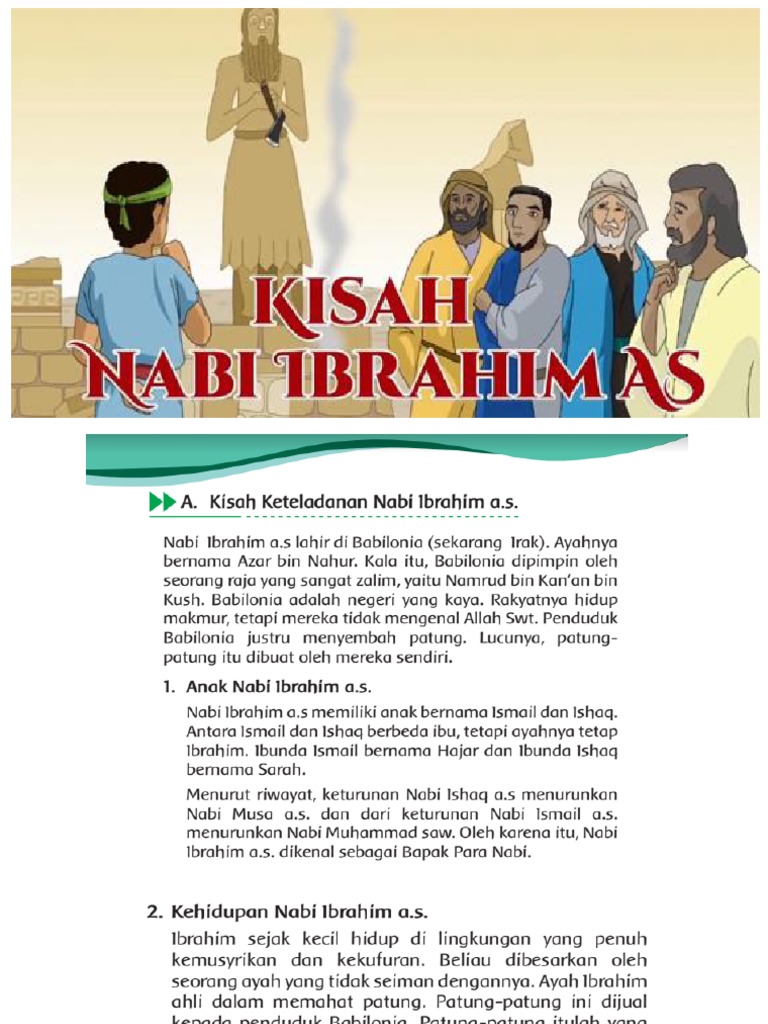 Kisah Nabi Ibrahim As | PDF