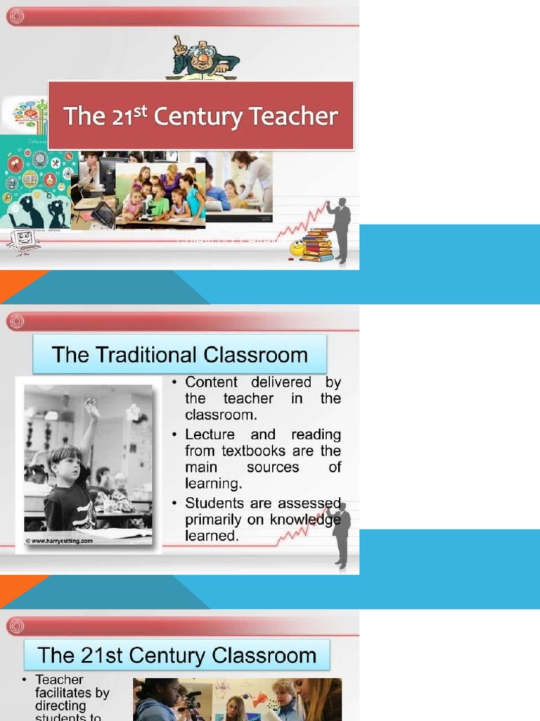 PPT-Presentation of 21st Century Teacher | PDF