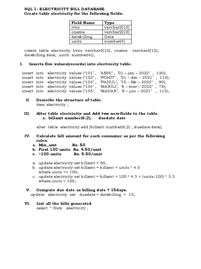 SQL 1 & 2 | PDF | Data | Information Retrieval