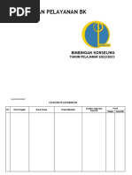 Format Buku Kasus Siswa BK | PDF