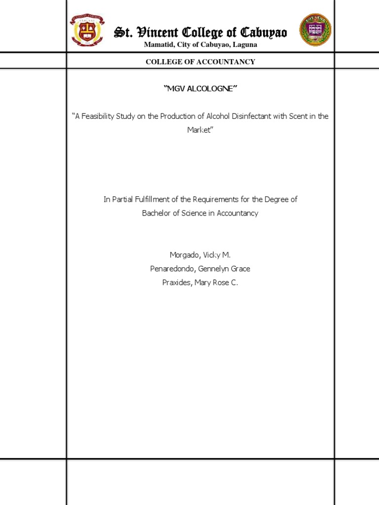 Feasib Preliminaries GRP2 | PDF | Hand Washing | Hygiene